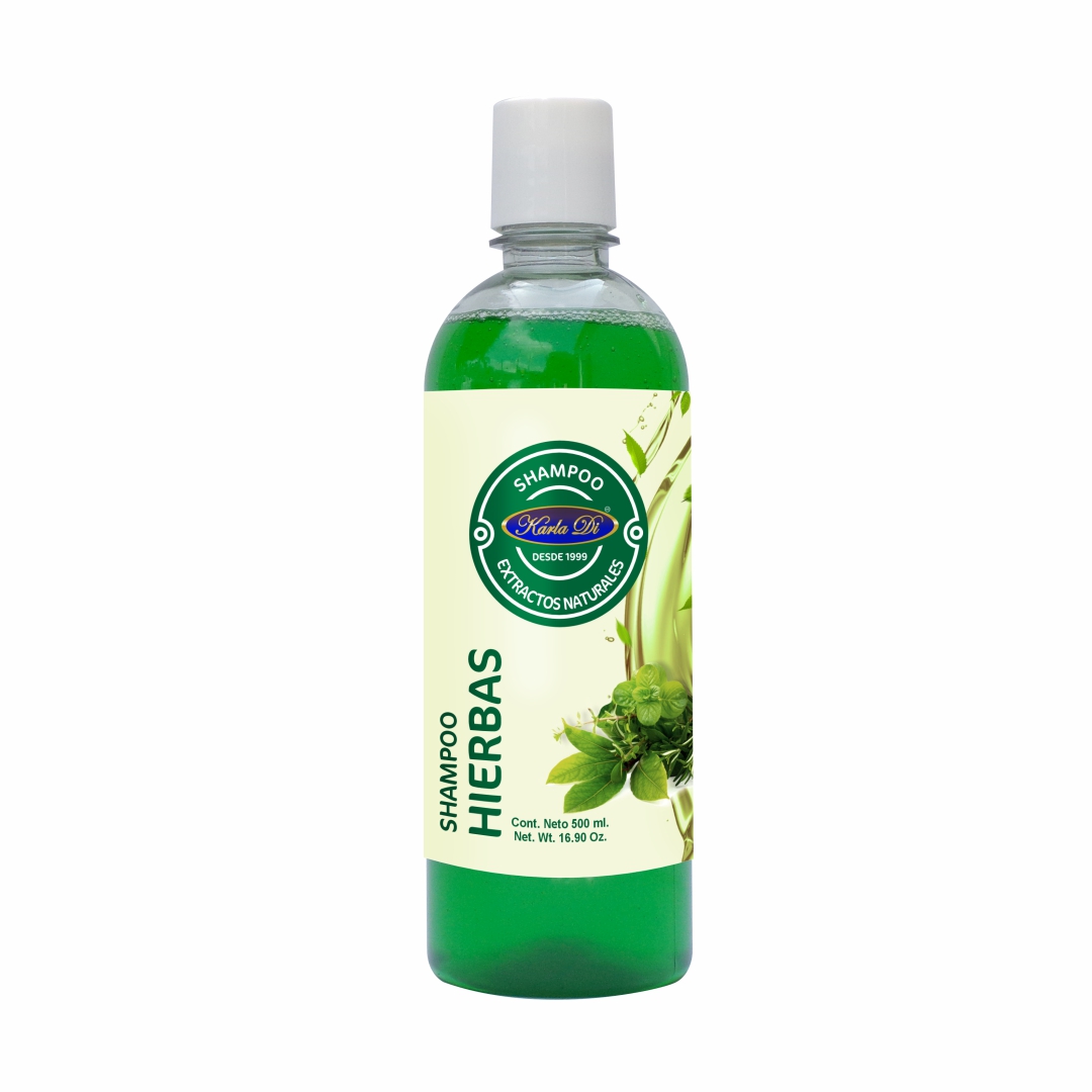 Shampoo de Hierbas de 500 ml - KarlaDi Naturals